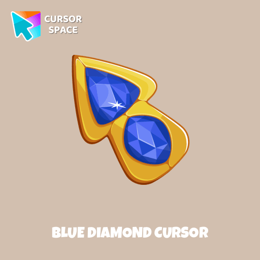 Custom Cursor Blue Diamond For Chrome - Cursor Pack | Cursor Space